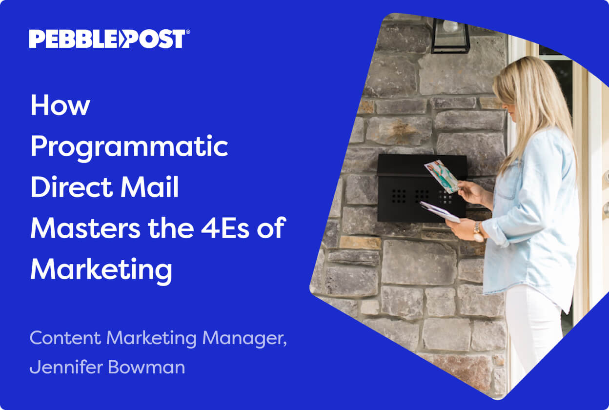Programmatic Direct Mail and the 4 Es of Marketing | PebblePost