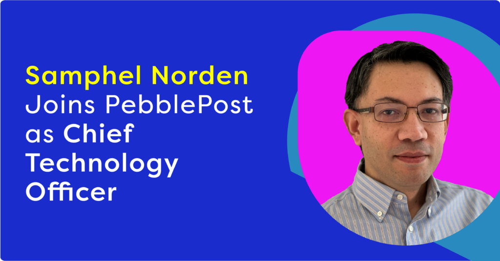 PebblePost Hires Samphel Norden as Chief Technology Officer - PebblePost