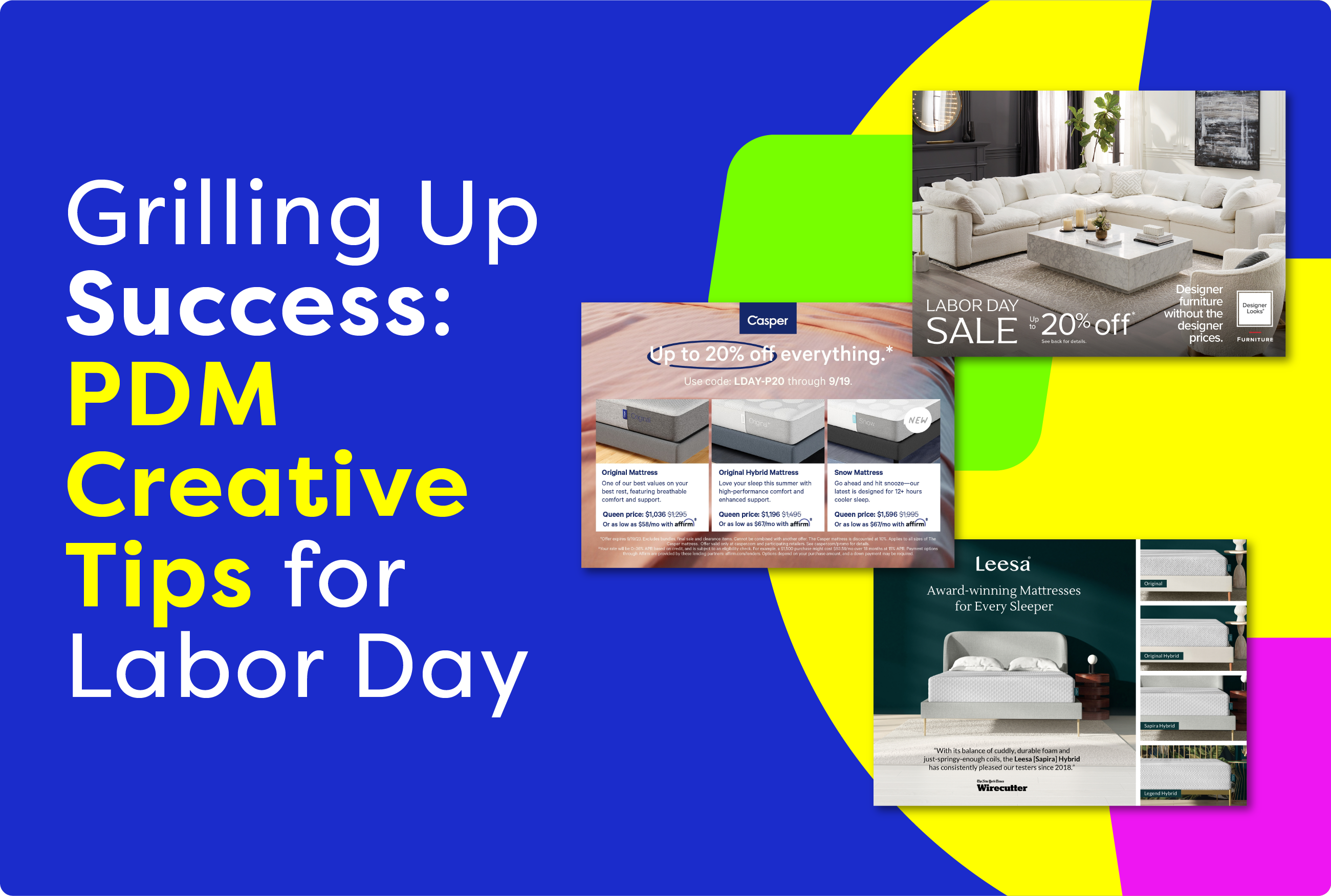 Programmatic Direct Mail Labor Day Creative Tips
